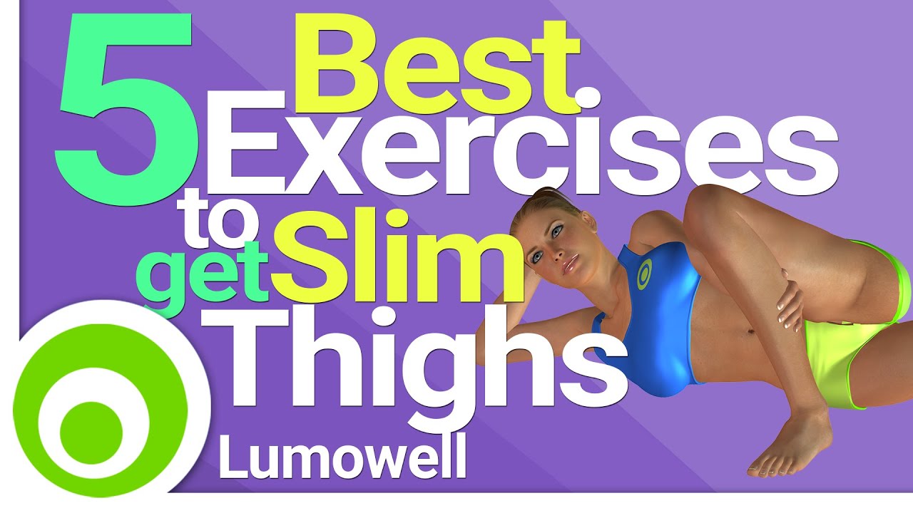 5 Best Exercises to get Slim Thighs - YouTube