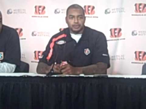 Larry Johnson speaks with Cincinnati media - YouTube