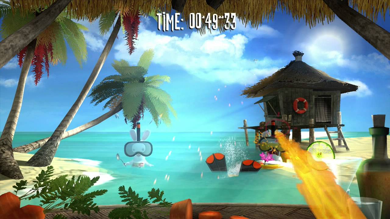 Rayman Raving Rabbids Walkthrough Bunnies Are Addicted To Carrot Juice ...