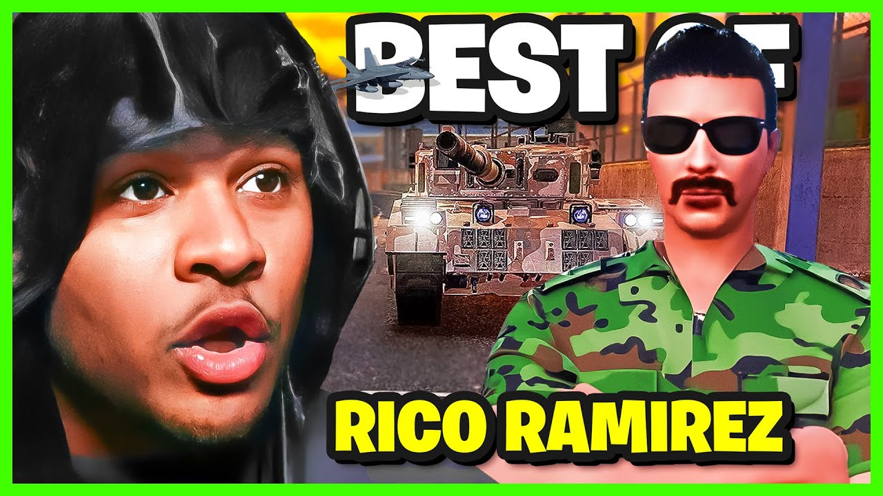 FANUM RICO RAMIREZ Best GTA RP MOMENTS!!🪖 - YouTube