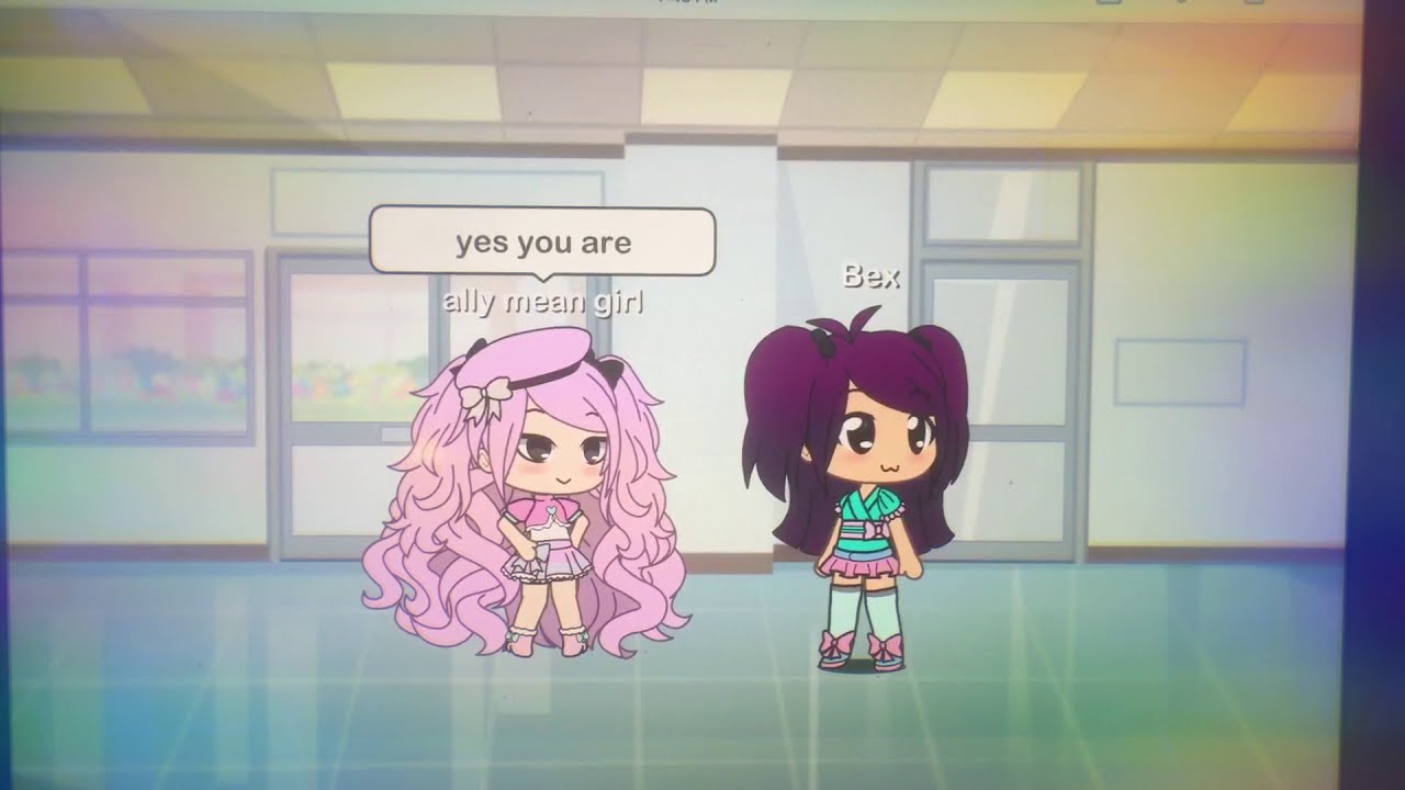 Gacha life mean girl - YouTube