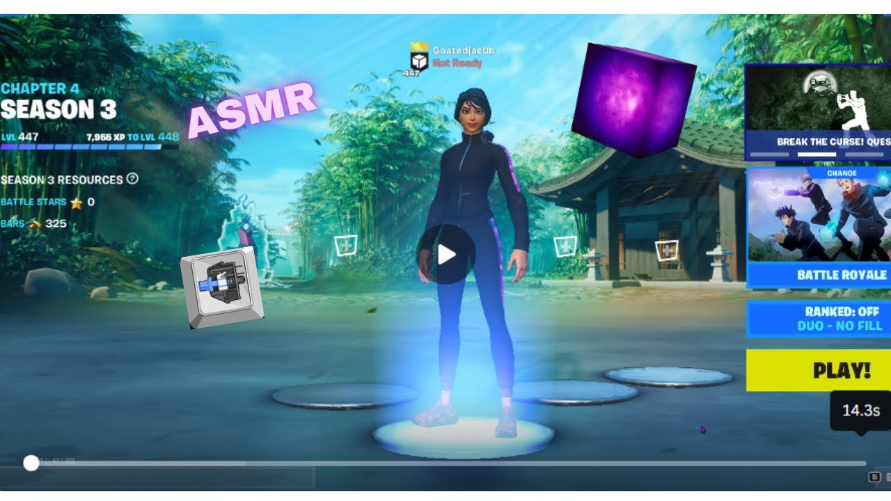 Fortnite ASMR Superpower Box fight 1v1s 144hz 160-180 FPS Provided by ...