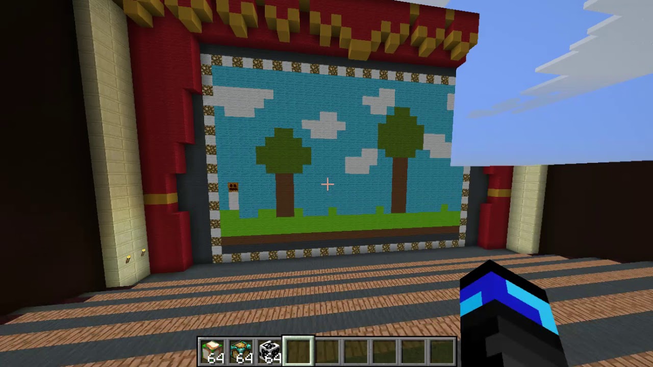 minecraft mostrando estructuras grandes - YouTube