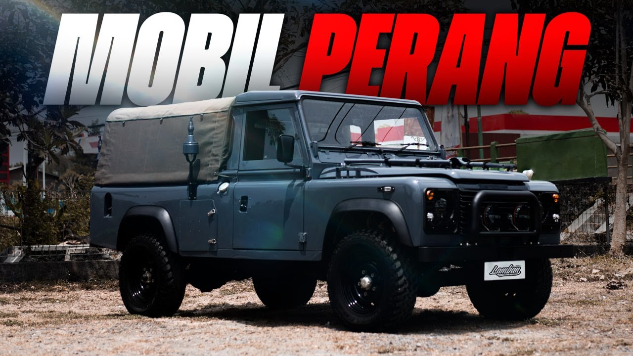 LAND ROVER DEFENDER 110 MILITARY - YouTube