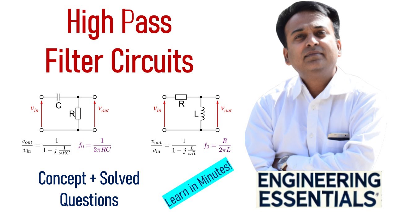 High Pass Filter (HPF) Circuit Explained | Analog Electronics | Solved ...