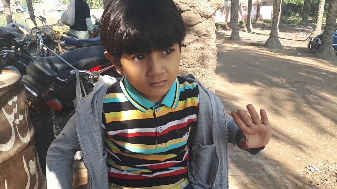 A little boy telling a story - YouTube
