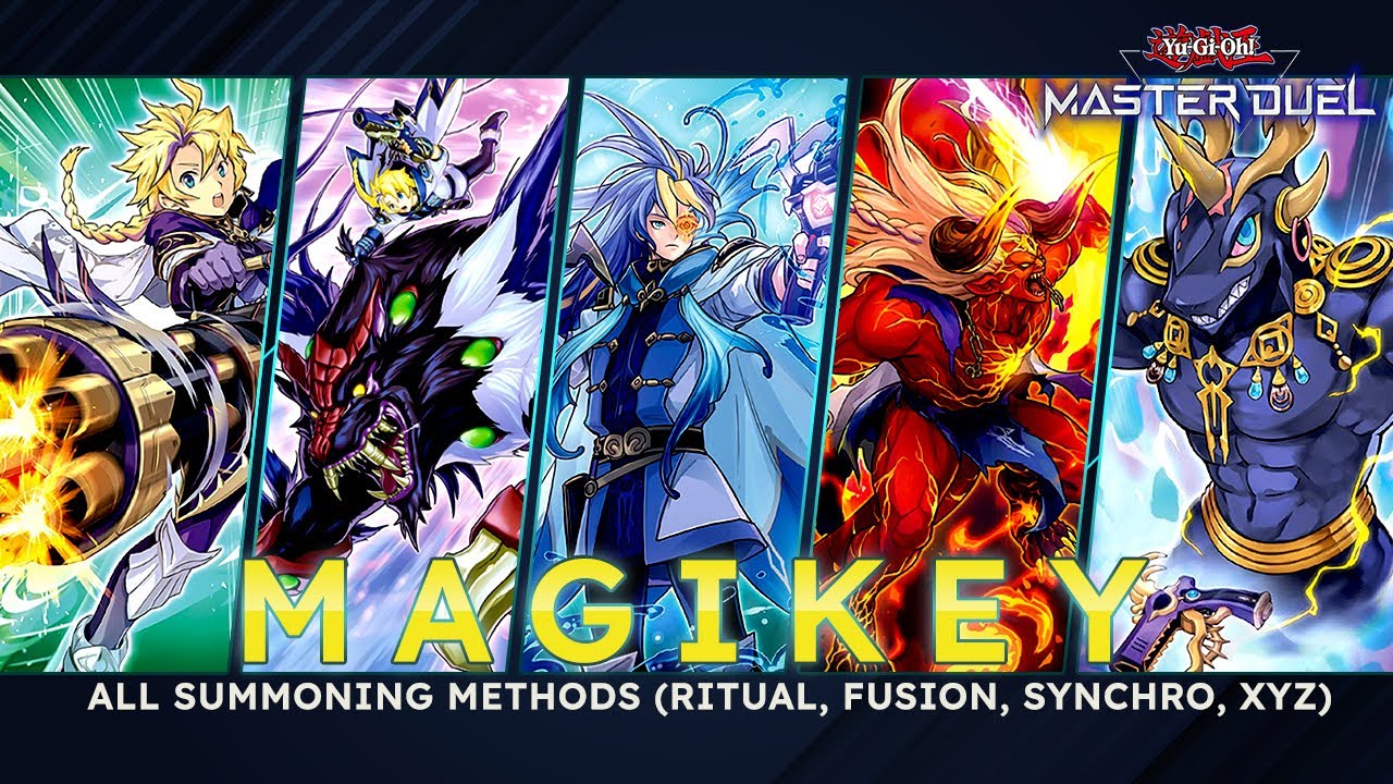 MAGIKEY! 2 Cards Combo, 5 Interruption! w/ All summoning methods ...