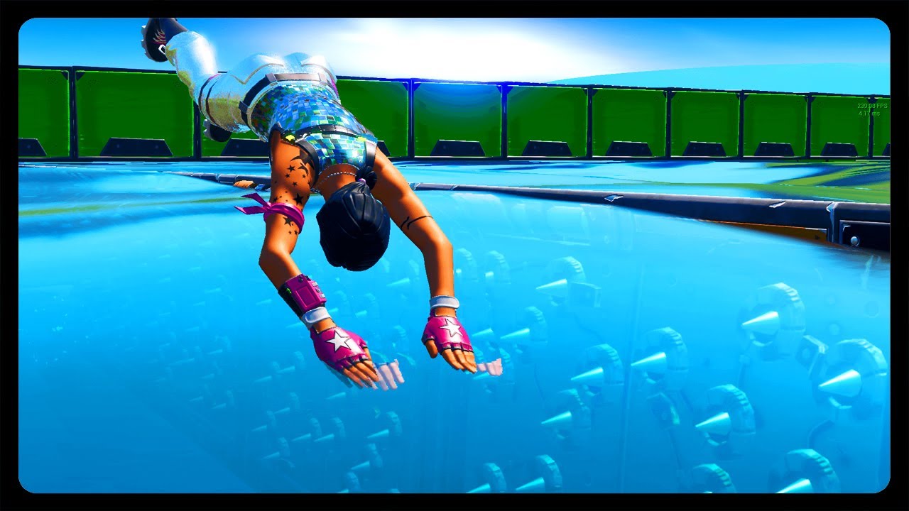 "Swim 50m in under 5s" FASTEST and EASIEST WAY! (Fortnite Chapter 2 ...