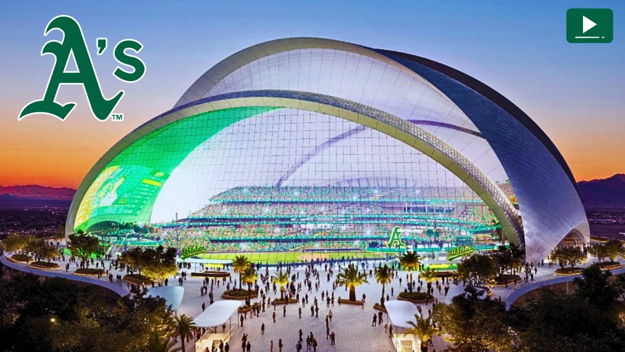 The A's New Stadium Renderings are Incredible - YouTube