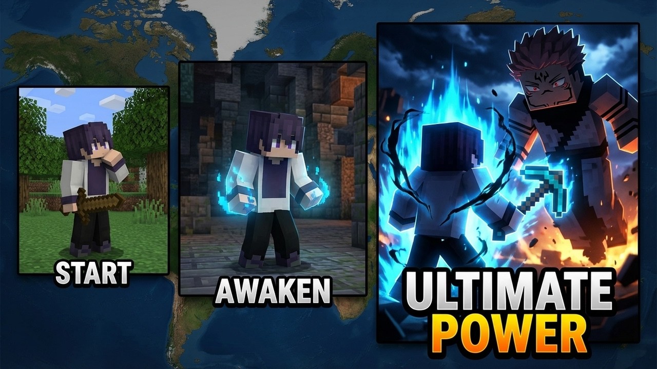 Minecraft Zeefski Jujutsu Kaisen Craft 🌌 EP4 - YouTube