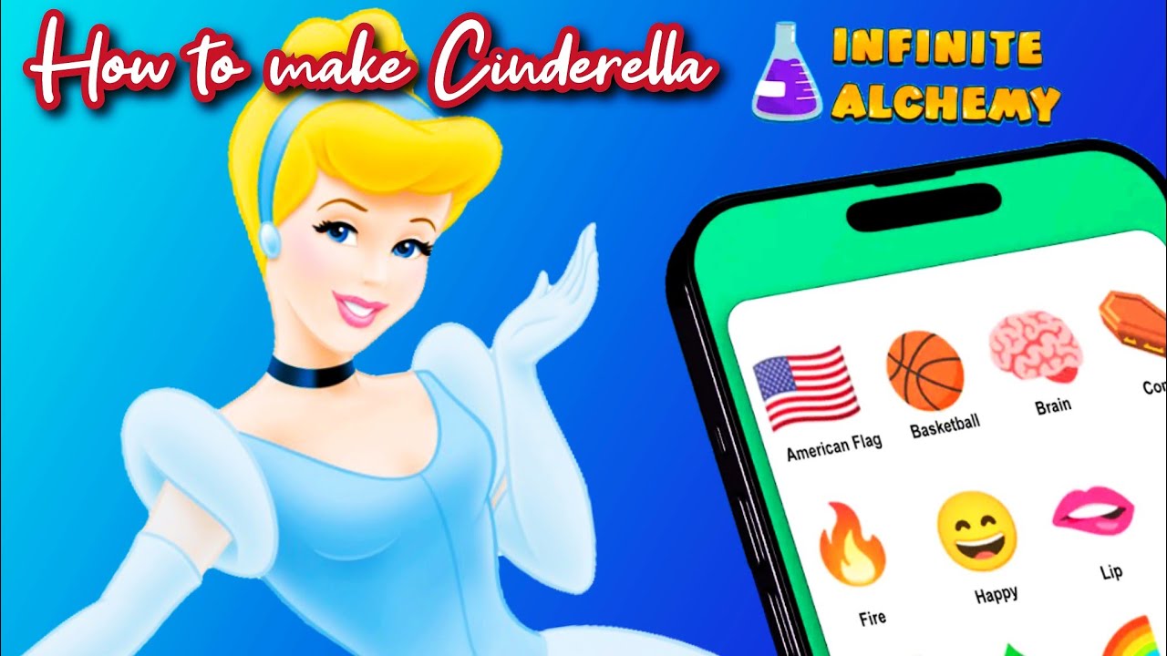 How to make Cinderella in Magic Merge Infinite Alchemy #disney # ...