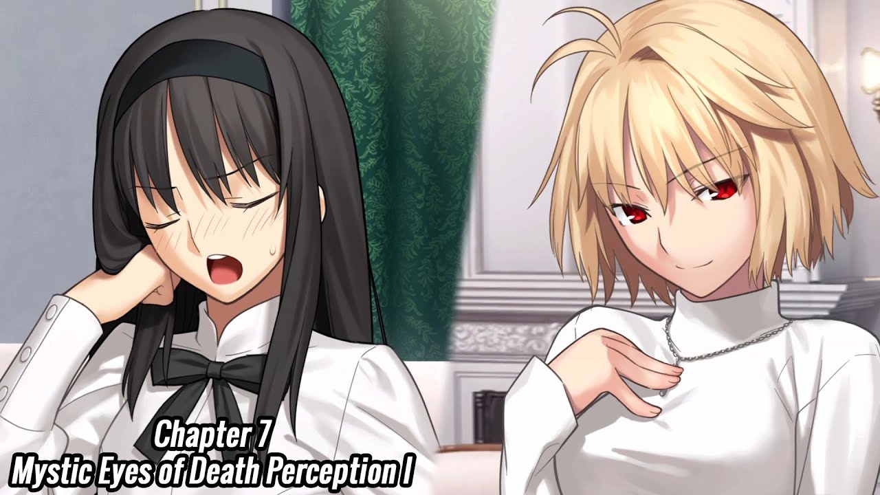 Tsukihime Remake [Official English] | Mystic Eyes of Death Perception I [Arcueid Route] - YouTube