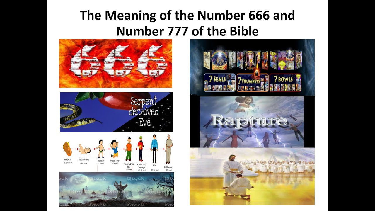 The meaning of number 666 (Satan's number) and number 777(God's number ...