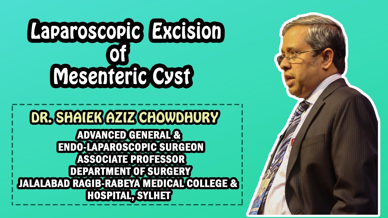 Laparoscopic Excision of Mesenteric cyst - YouTube