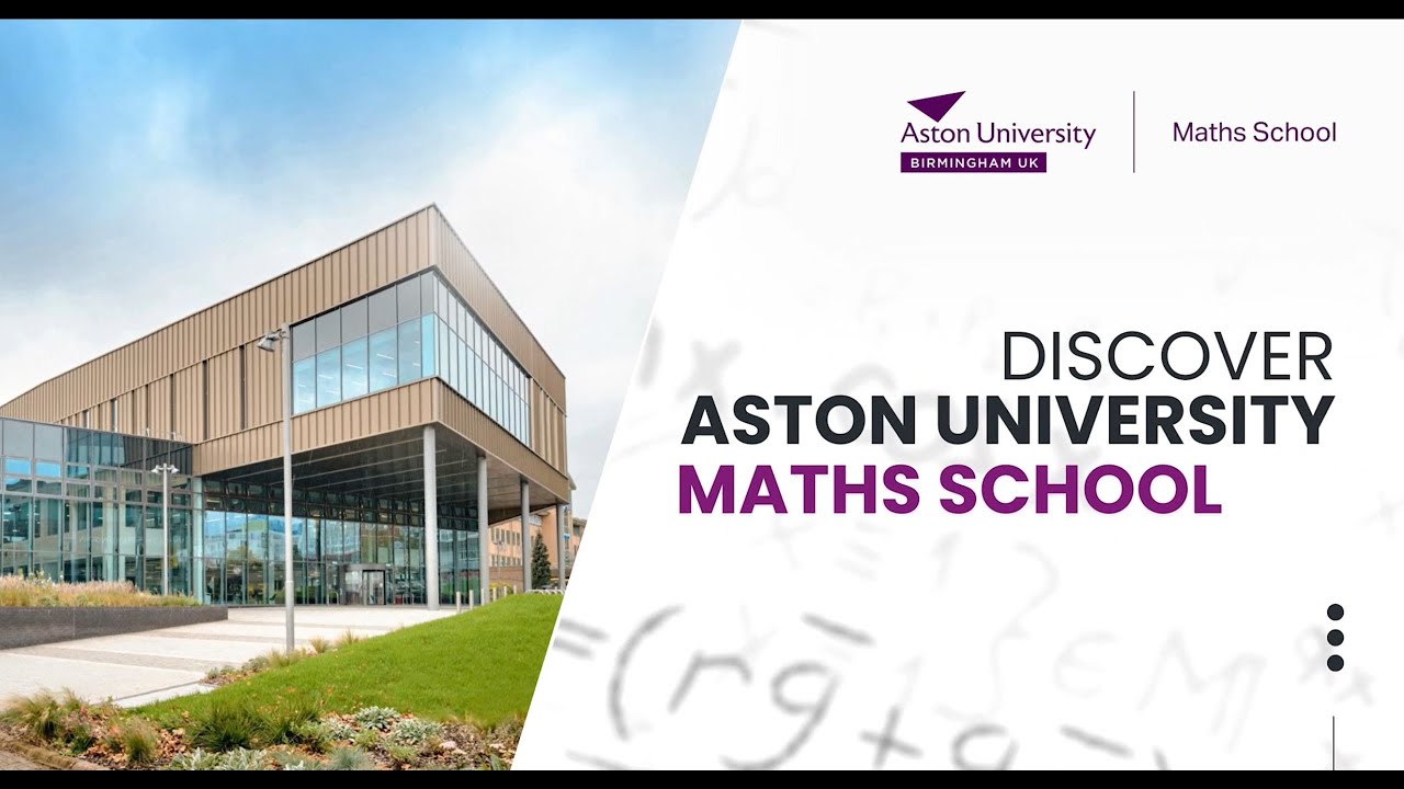 Discover Aston University Mathematics School - YouTube