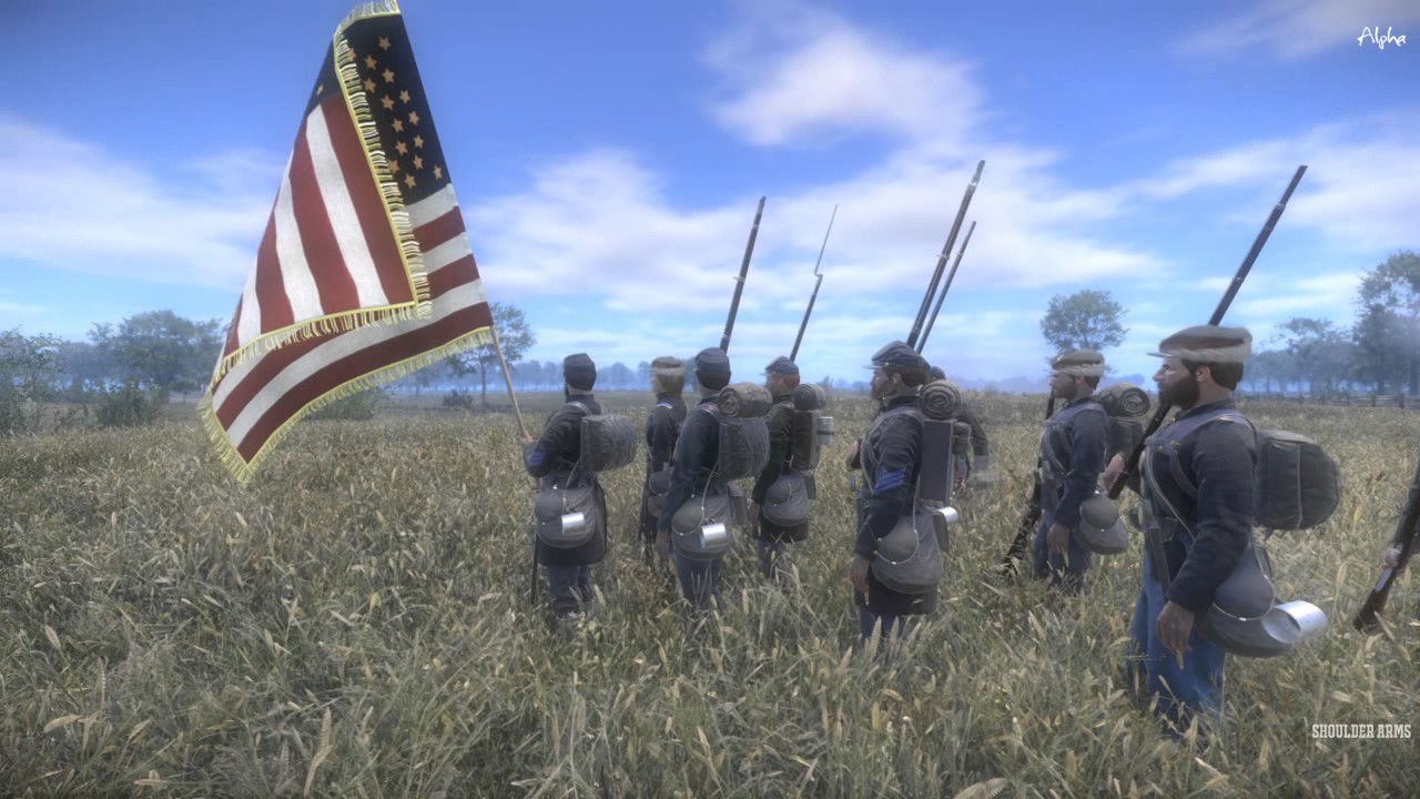 War of Rights - Union - Skirmish - Singing Marching Tunes and Charging ...