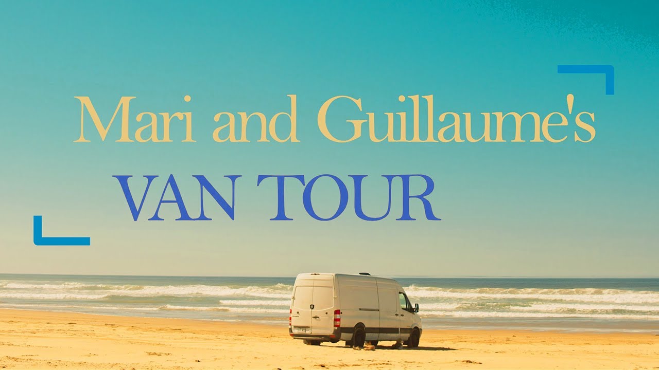 VAN TOUR OF SELFCONVERTED VAN | WHY WE CHOSE A MINIMALIST LIFESTYLE ...