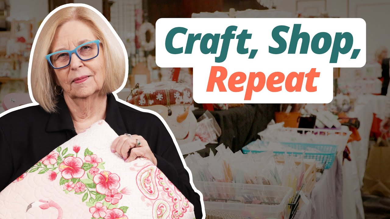 Inside a Real Craft Show! Southern Handcraft Society Tour - YouTube