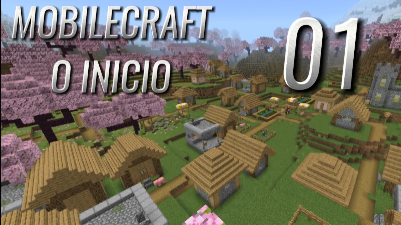 MobileCraft #01 O inicio da série survival no celular, minecraft 1.21 ...