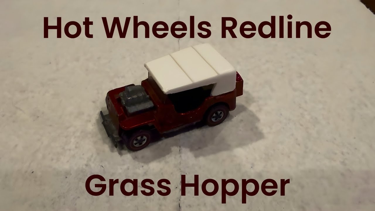 Hot Wheels 1971 Grass Hopper redline - YouTube