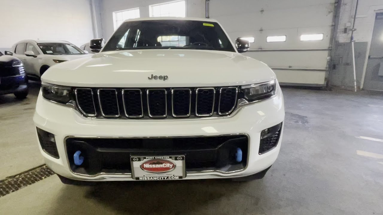 2022 Jeep Grand Cherokee 4xe Overland White Plains, Port Chester, The ...