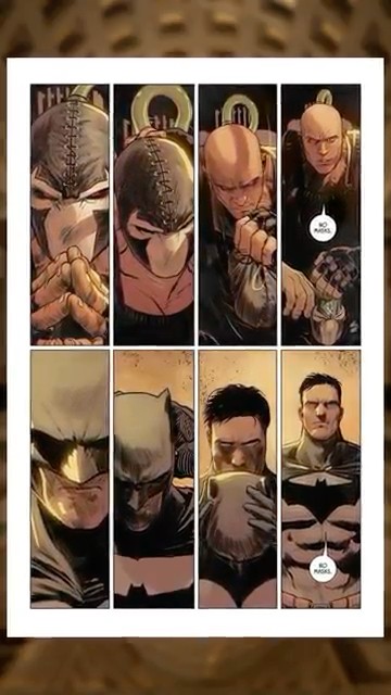 No masks #batman #histoire #pourtoi #dccomics #bane - YouTube