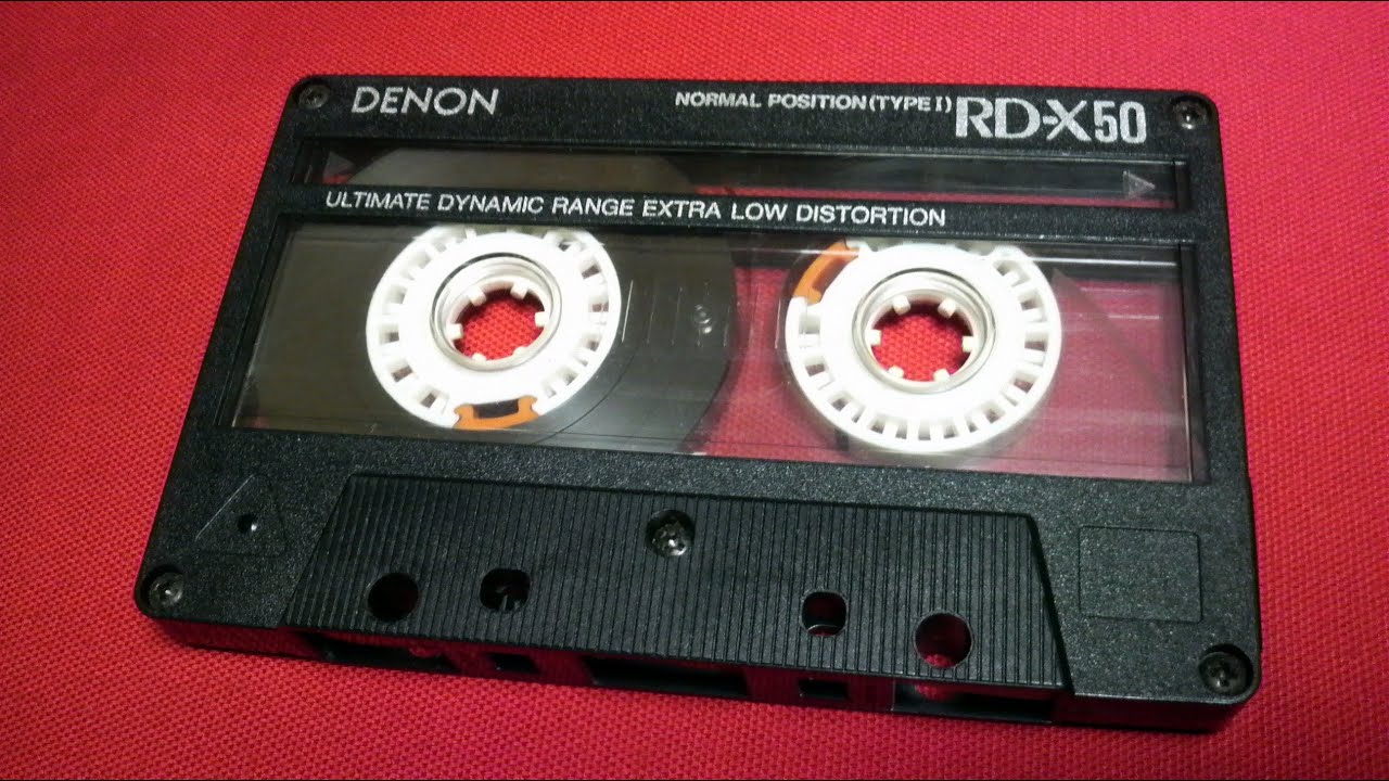 デンオン カセットテープ DENON RD-X Normal Position TypeⅠ Retro Vintage Compact ...