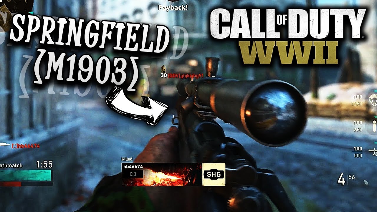 COD WW2 SPRINGFIELD - YouTube