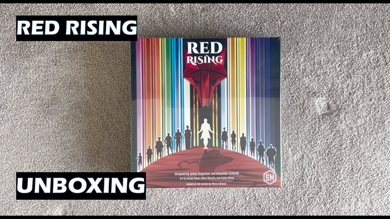 Unboxing Red Rising board game - YouTube
