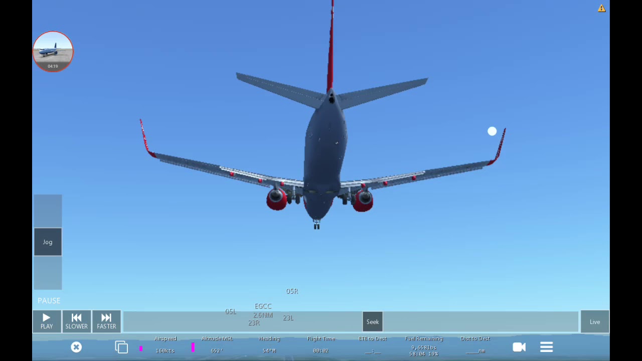 Infinite Flight 737-800 landing Tutorial - YouTube