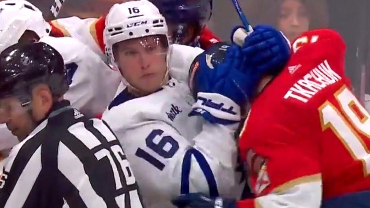 Physical End to Game 4 Toronto vs Florida - YouTube