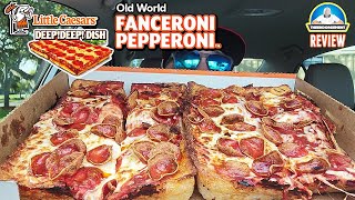 Little Caesars Deep Dish Cheese Pizza Combo Pan! Pan! Cheese