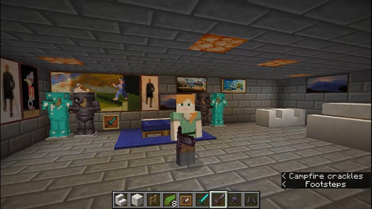 Building a secret underground base (Minecraft) - YouTube