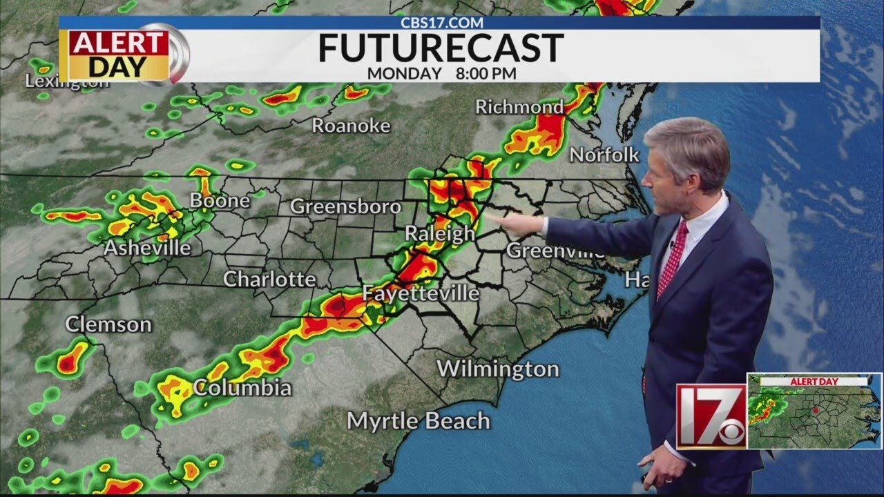Monday 5pm Weather - YouTube