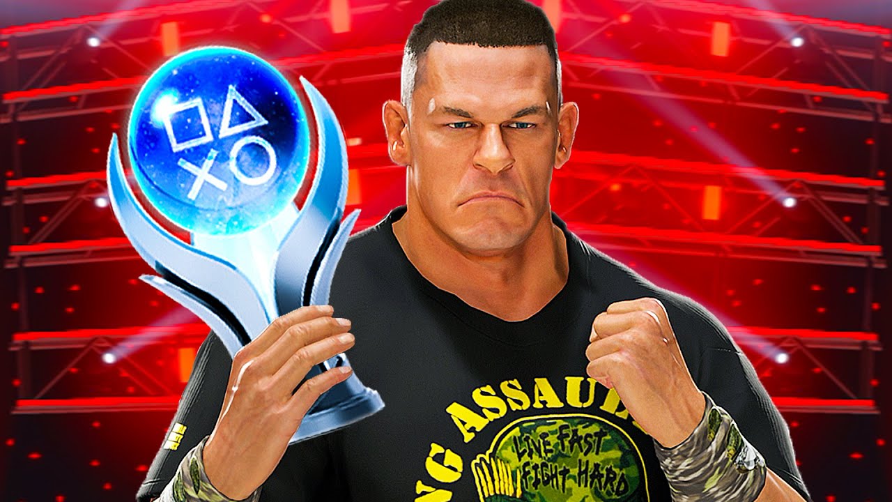 WWE 2K25 PLATINUM Trophy Hunt Is Fun... - YouTube