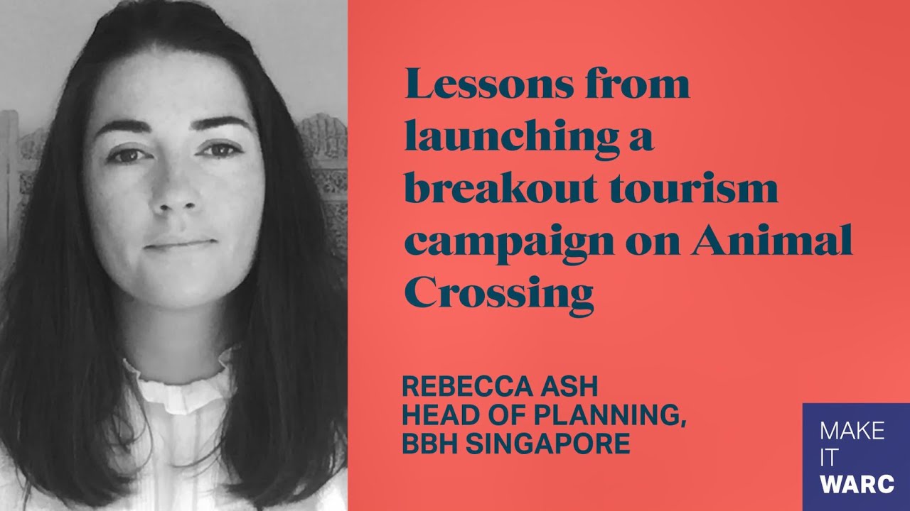 WARC Guide | September 2020 | Rebecca Ash on launching a tourism ...