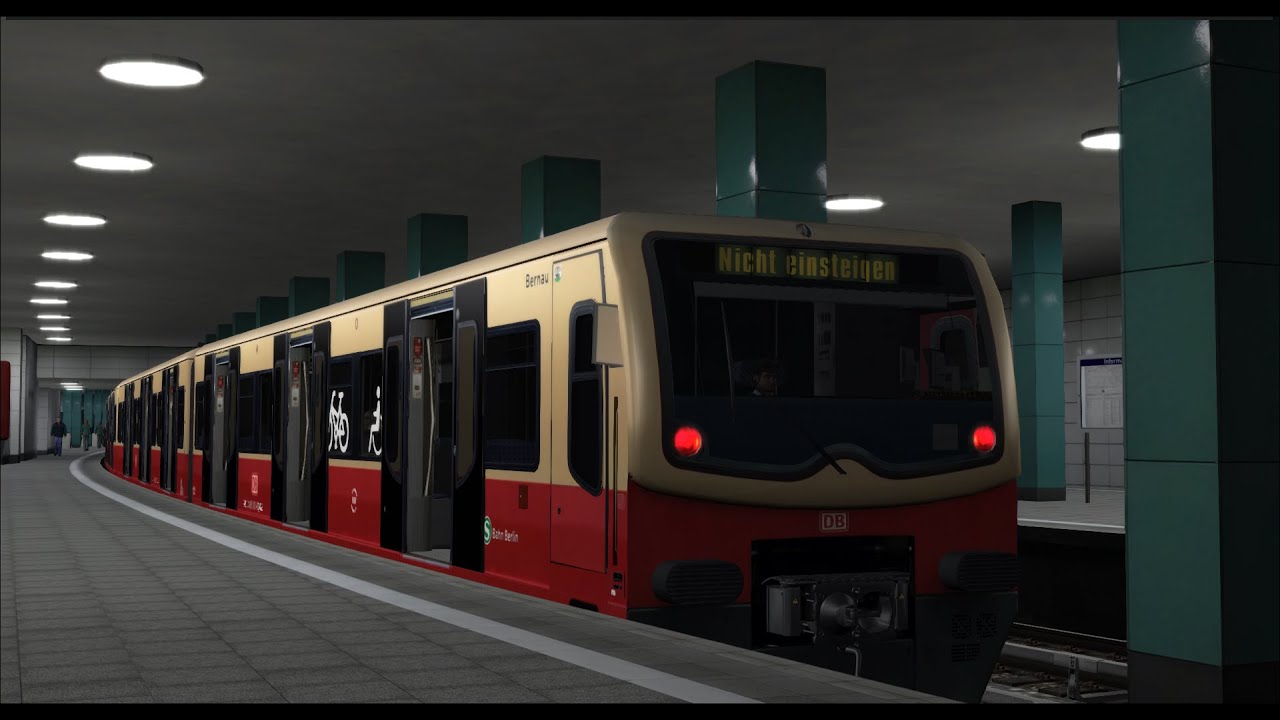 Train Simulator classic mitten durch Berlin Szenario Corona Verkehr BR ...