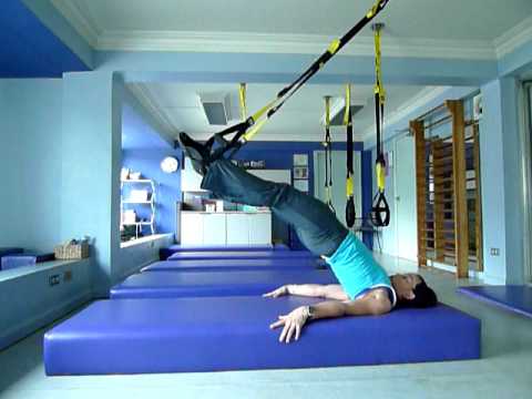 TRX Hamstring Curl and Leg Beats.MOV - YouTube