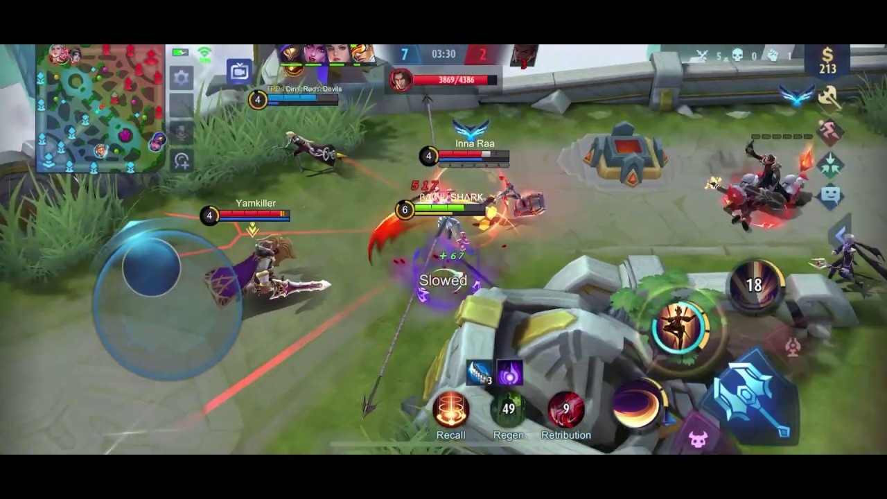 Mobile legends GamePlay Ep:1 Fanny Road to Top 1 Cambodia - YouTube