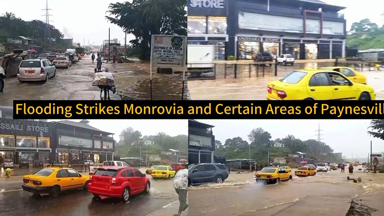 SHOCKING: Massive Flood Strikes difference part of Monrovia and Certain ...