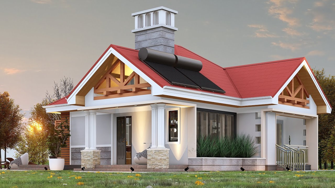 Beautifully Designed Small House - YouTube