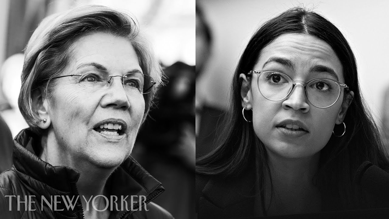 Alexandria Ocasio-Cortez and Elizabeth Warren on Trump, the Supreme ...