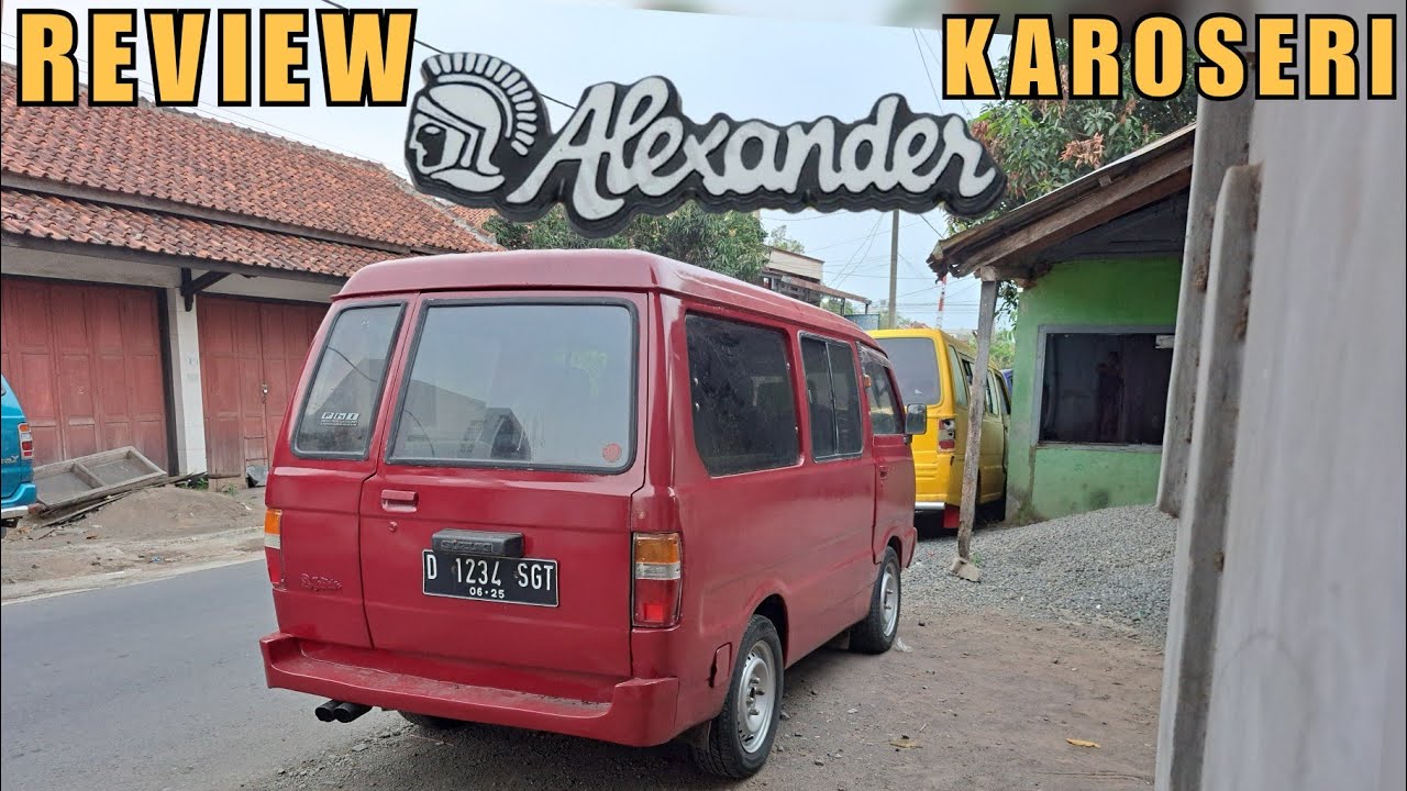 Review Karoseri Alexander Pintu Belakang di Carry 1.0 - YouTube