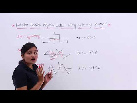 Fourier Series Representation Using Symmetry of Signal
