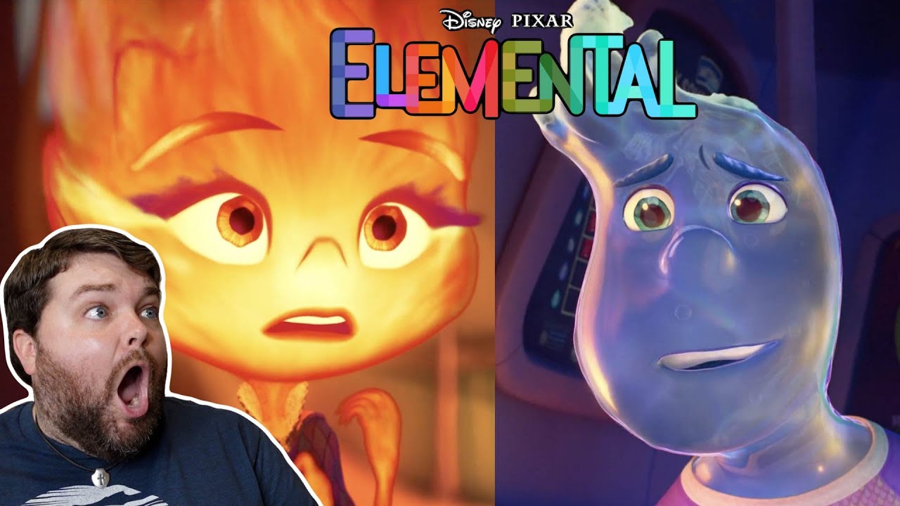 I'm SHOCKED - Pixar's Elemental Teaser Reaction - YouTube
