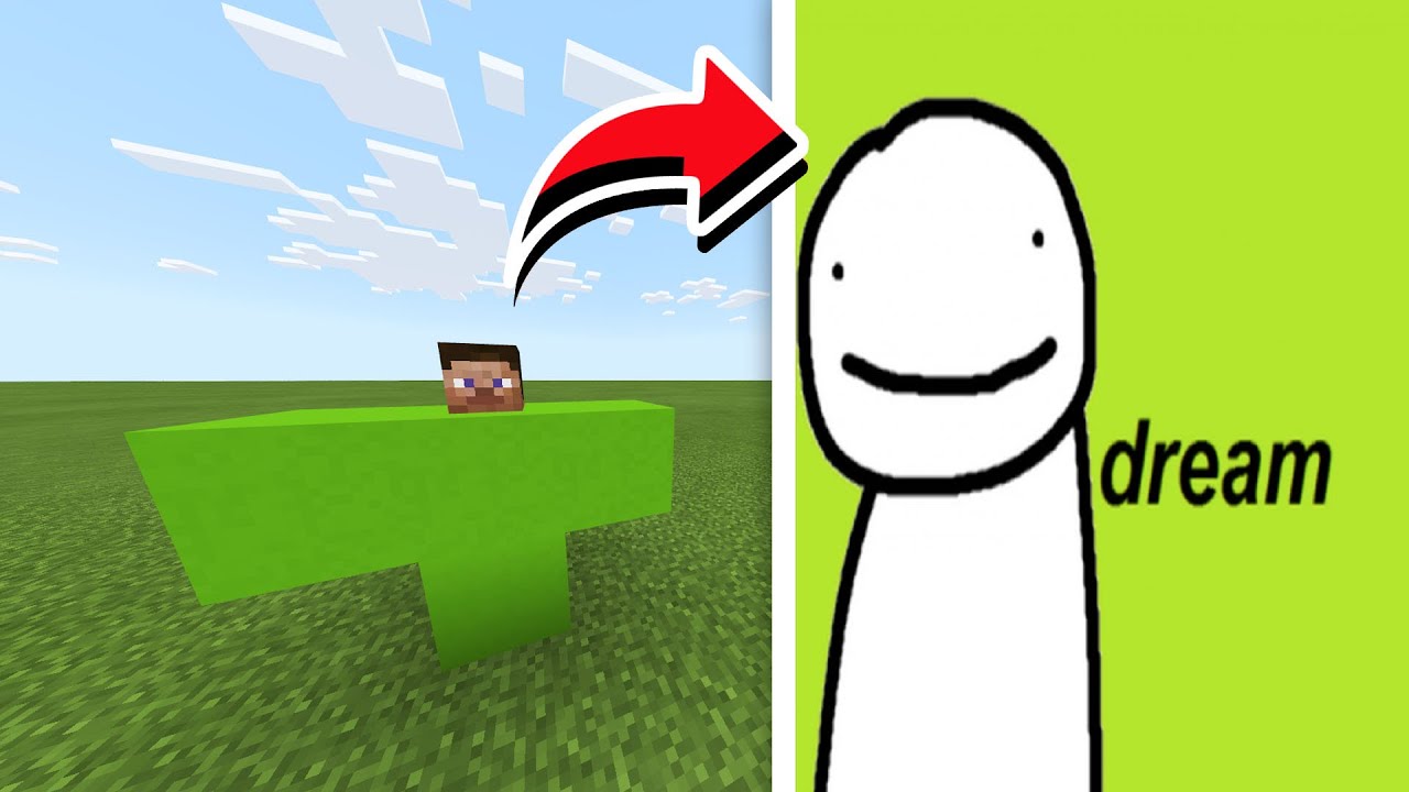 How to summon dream in minecraft - YouTube