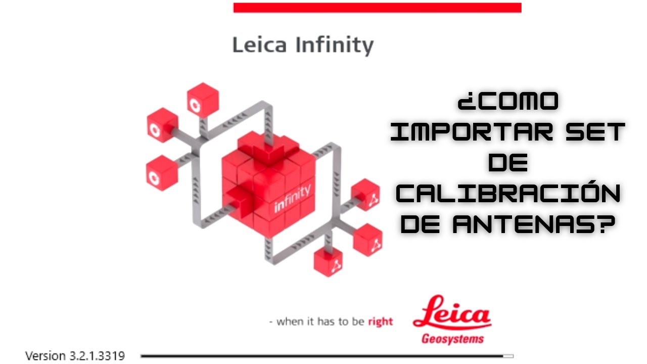 ¿COMO IMPORTAR SET DE CALIBRACION DE ANTENAS EN LEICA INFINITY? - YouTube