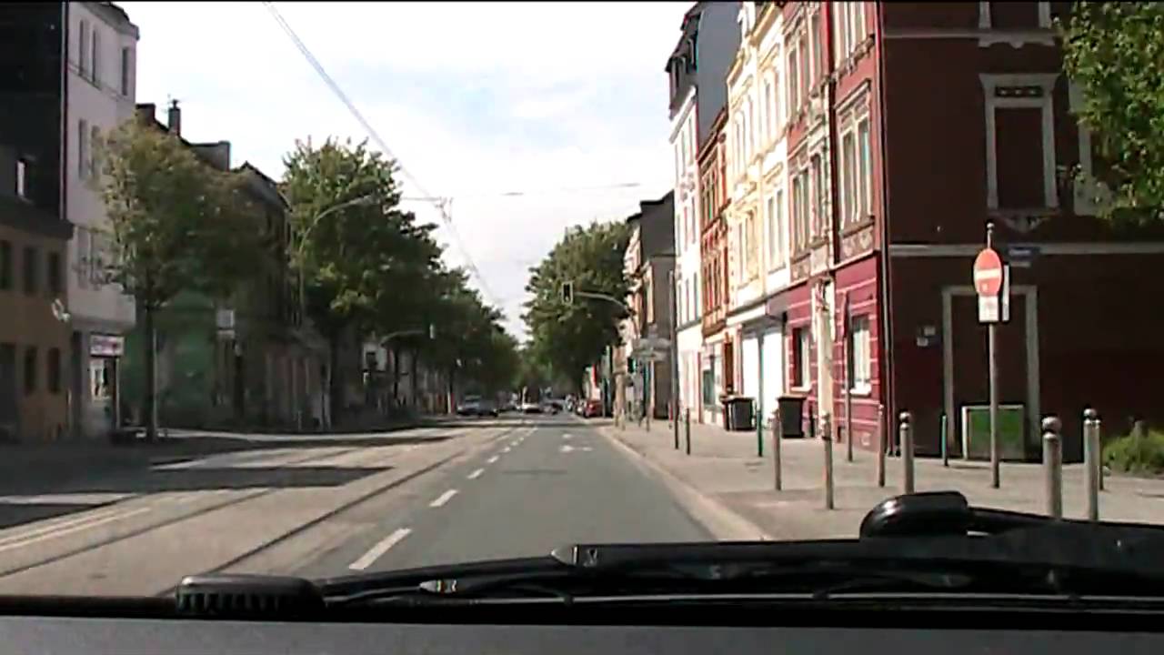 Driving in Dortmund, Germany "inner city ring" [HD720p] - YouTube