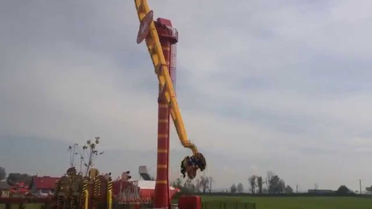 Energylandia Space Booster – Armagedon - karuzela ekstremalna - YouTube