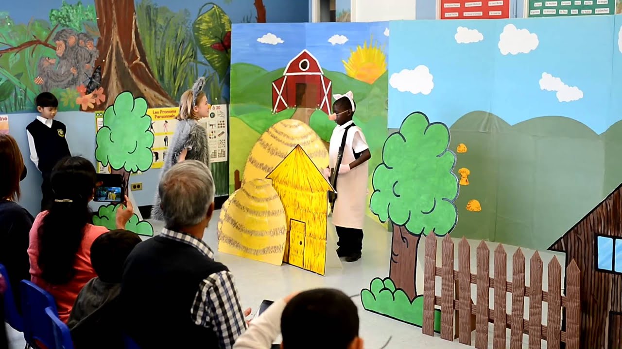 The Three Little Pigs - Trois Petits Cochons (Grade 2 French Class ...